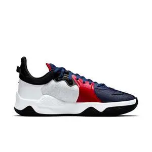 Nike Pg 5 "white University Red" Sneakers - Blue/red/black
