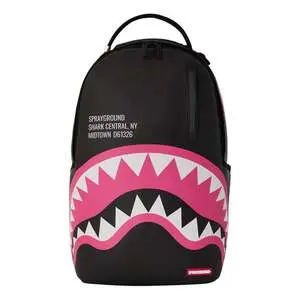 SPRAYGROUND Shark Central DLXSV Backpack Black/pink