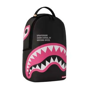 SPRAYGROUND Shark Central Dlxsv Backpack - Black/pink