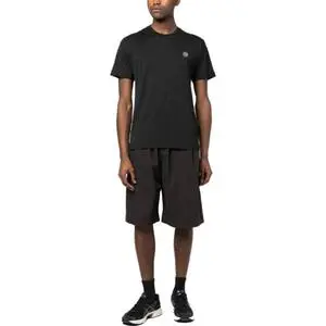 Stone Island Patch Logo T-shirt - Black