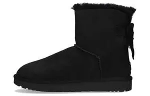 UGG Mini Bailey Fluff Bow Boots