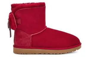 UGG Classic Dudble Bow Mini Boots - Red