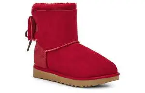 UGG Classic Dudble Bow Mini Boots - Red