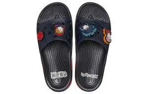 CROCS X Jujutsu Kaisen Slides - Black/red