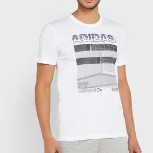 Adidas Mh Photo Tee Training Sports Round Neck Short Sleeve