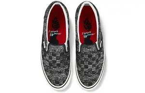VANS Raised Wolves X Og Classic Slip-on Lx 'tv Static - Black