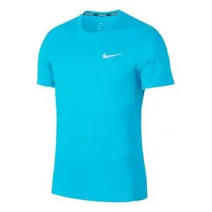 Nike Mylar Short Sleeve Running Top