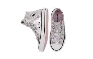 CONVERSE Chuck Taylor All Star High Top Sneakers - Pink/silver