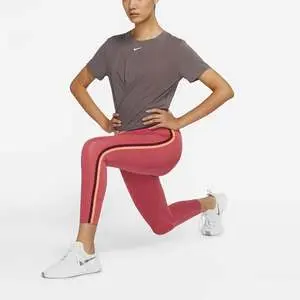 Nike As W Nk One Lx Df Ss Std Tw Tp Cropped Top