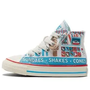 CONVERSE Chuck Taylor All Star 1970s High Top Sneakers - White/blue/red