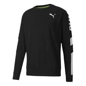 PUMA Modern Sports Crew Neck Pullover - Black