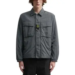 Stone Island Garment Dyed Econyl Regenerated Nylon Jacket