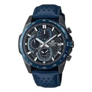 Casio Edifice Solar Powered Sapphire Crystal Analog Watch - Blue