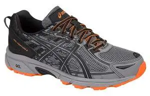 Asics Gel-venture 6 Trail Running Shoes - Grey/black