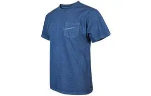 Nike As M Nk Sb Tee Pkt Round Neck Short Sleeve Blue - Navy