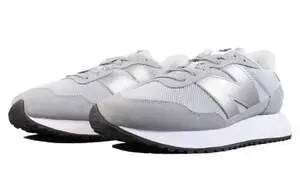 NEW BALANCE 237 "steel" Low Top Sneakers - Gray/silver