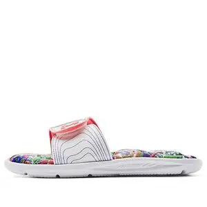 Under Armour Under Armour Ignite 6 Graphic Footbed Slide Sandals White/blitz Red