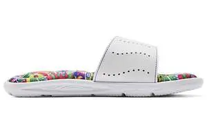 Under Armour Ignite Graphic Footbed Slide Sandals - White/blitz Red