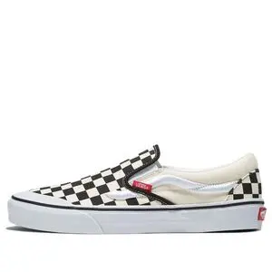 VANS Classic Slip-on Sidestripe Sneakers - Black/white