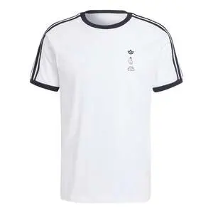 Adidas Mickey Mouse X Originals 3-stripes Tee Asia Sizing - White