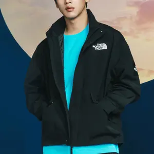 The North Face Stand Collar Logo Jacket - Black