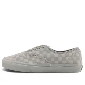 VANS Authentic Mono Checkerboard Sneakers - Grey
