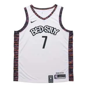 Nike Brooklyn Nets Durant #7 Fan Edition Jersey - White