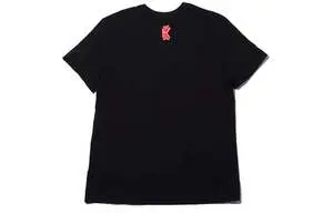 Nike Large Pattern Printing Short Sleeve - Black