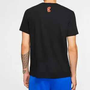 Nike Large Pattern Printing Short Sleeve - Black