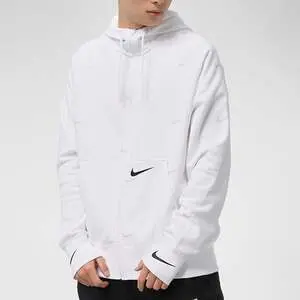 Nike Swoosh Full-zip Hoodie - White