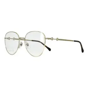 Gucci Round Frame Eyeglasses - Gold