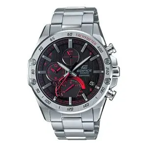 Casio Edifice Solar Powered Analog Watch With Bluetooth - Black