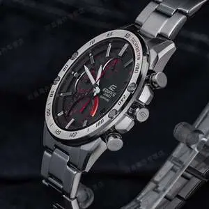 Casio Edifice Solar Powered Analog Watch With Bluetooth