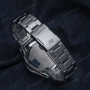Casio Edifice Solar Powered Analog Watch With Bluetooth