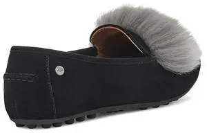 UGG California Loafer With Fur Accent - Black/gray