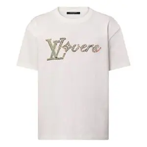 LOUIS VUITTON Embroidered T-shirt - White