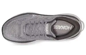 Hoka One One Bondi 7 2e Wide Athletic Sneakers - Grey