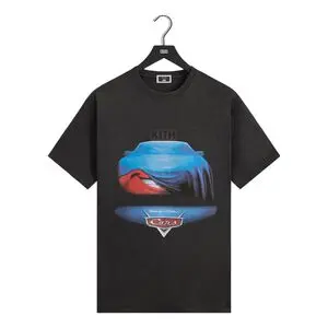 Kith X Disney Pixar Cars Poster Vintage T-shirt - Black