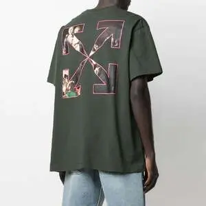 Off-White Ss21 Printed Arrow Loose Fit T-shirt