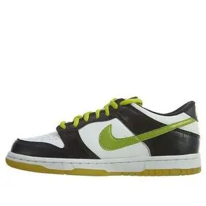 Nike Dunk Low "bright Cactus" Sneakers - Black/green/white