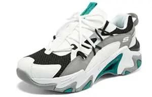 Sketchers Stamina V3 Athletic Sneakers - White/olive/black