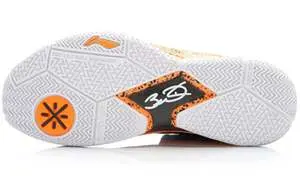 LI-NING Way Of Wade 3 Le "orange Black Drip" Sneakers