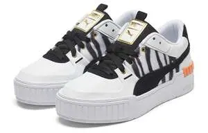 PUMA Cali Sport Wildcats Sneakers - White/black/orange