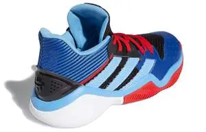 Adidas Harden Stepback Basketball Sneakers - Black/red/blue