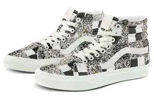 VANS Sk8-hi Patchwork Floral High Top Sneakers