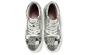 VANS Sk8-hi Patchwork Floral High Top Sneakers