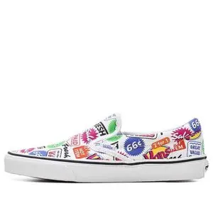 VANS Graffiti Sale" Slip-on Sneakers - Multi-color