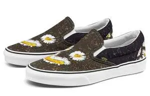 VANS Slip-on Canvas Casual Shoes - Black/brown
