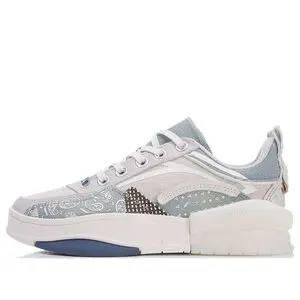 LI-NING Weiwu Skate Sneakers - White/blue