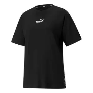 PUMA Power Logo T-shirt - Black